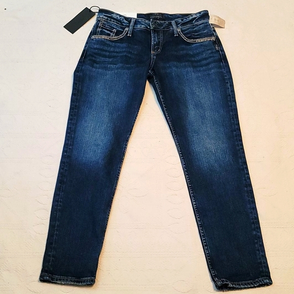 Silver Jeans | Jeans | Silver Boyfriend Jeans Slim Mid Rise 25 X 25 ...